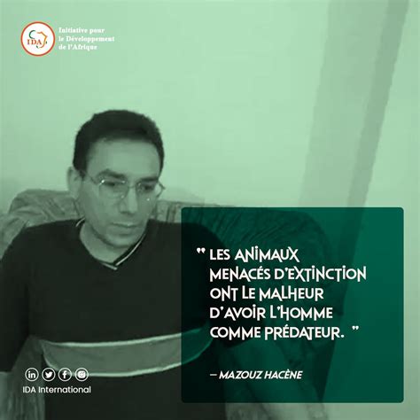 Ida International On Linkedin Quotes Citationdujour Citation Animaux Menacés Protection