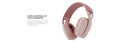 Datablitz Logitech Zone Vibe 100 Wireless Over Ear Headphones