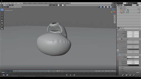 How To Control Cloth Pressure To Inflate Complex Objects Blender