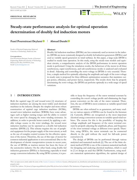 Pdf Steady‐state Performance Analysis For Optimal Operation