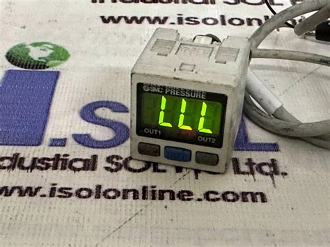 Smc Pse300 Pressure Sensor Controller Remote Type 12 24vdc 60ma Pse Series Computers And Tech