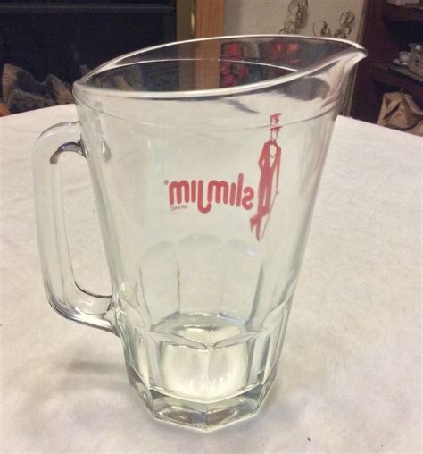 Vintage 1960s Slim Jim Beer Pitcher Etsy