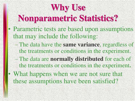 Ppt What Are Nonparametric Statistics Powerpoint Presentation Free