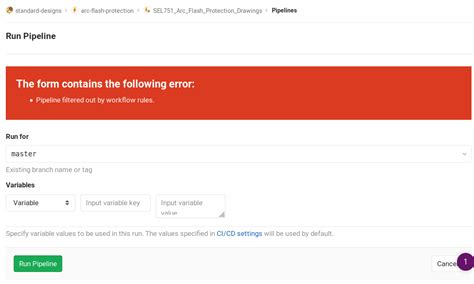 Running Pipeline On An Old Tag Gives Workflow Rules Error How To Use Gitlab Gitlab Forum
