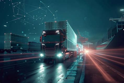 Premium Photo Smart Logistics Technology Revolutionizing Global Trade
