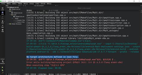 Error When Building Mqtt For Android Qt Forum