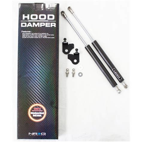 Nrg Hood Damper Kit Carbon Fiber Mazda 6 05 Elegant Drift Shop