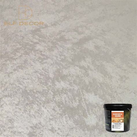 Декоративная краска Sahara Silver, усиленный перламутровый блеск с ...