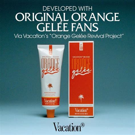 Vacation Orange Gelée Spf 30 Sunscreen Gel Ulta Beauty