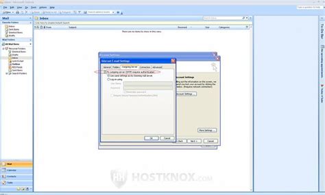 Hostknox Microsoft Outlook 2007 Tutorial