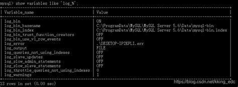 Mysql查看binlog是否开启（开启binlog）查询数据库binglog是否开启写入功能 Csdn博客
