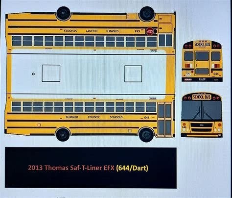 2013 Thomas Efx 644dart Papercraft By Busdriver2086 On Deviantart