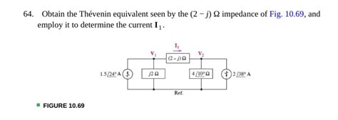 Solved Obtain The Thévenin Equivalent Seen By The 2 J Ω