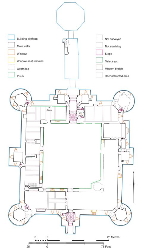 5 Bodiam Castle Ground Floor Plan Download Scientific Diagram