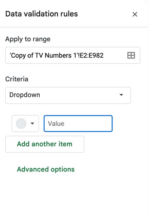 Spreadsheet Google Sheets Data Validation How To Add Multiple