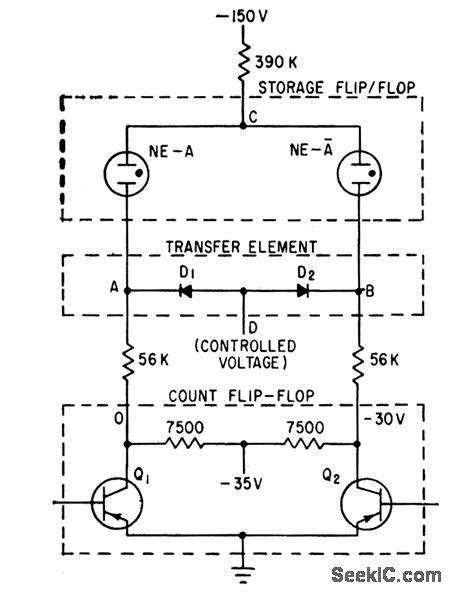 BINARY NEONS LED And Light Circuit Circuit Diagram SeekIC Com