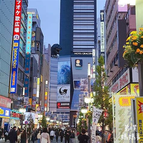 日本【日本‧】尋找新宿3d巨大貓咪和哥吉拉格拉斯麗哥吉拉飯店、夾娃娃機散步紀錄旅遊walkerland窩客島