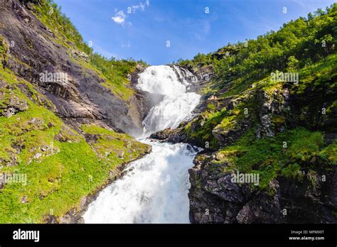 Kjosfossen Incredible Waterfall Of Norway And The Beautiful Legendary