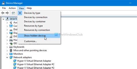 Microsoft Hosted Network Virtual Adapter Missing In Device Manager