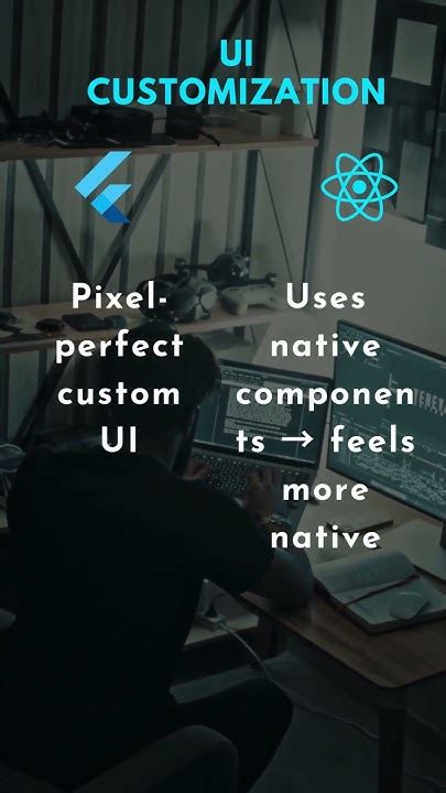 Flutter Vs React Native Shorts Javascript Reactnative Flutter Mobileappdevelopment Coding