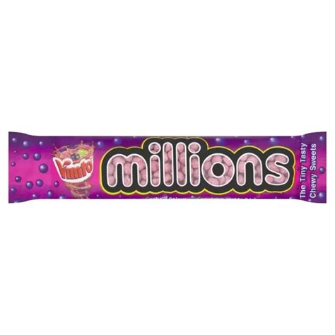 Millions Vimto 30 X 40g Tubes Maxisweets Uk Online Sweetshop