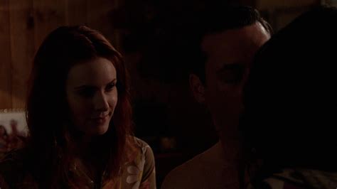 Auscaps Jon Hamm Shirtless In Mad Men 7 05 The Runaways