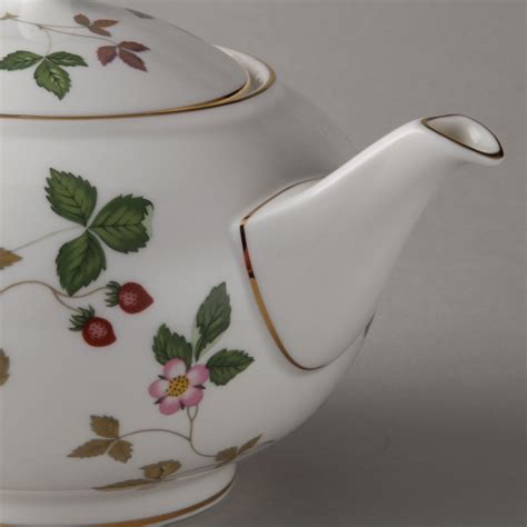 웨지우드 와일드스트로베리 티포트 S