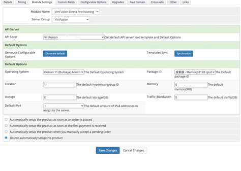 Remastered Virtfusion Whmcs Module LowEndTalk