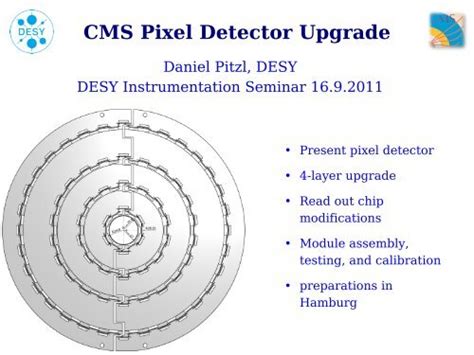 Cms Pixel Detector Upgrade Joint Instrumentation Seminar Desy