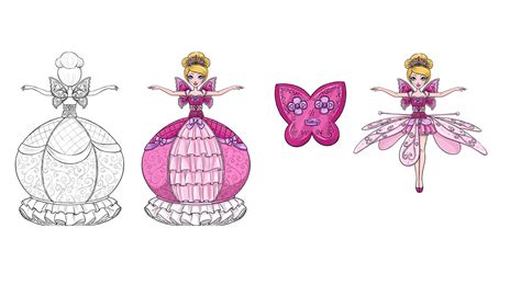 Flutterbye Fairies Dolls On Behance