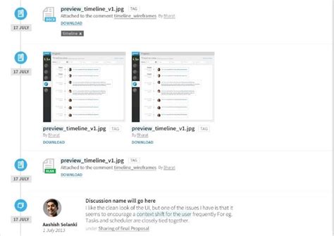 html how to create a vertical line between icons with example image