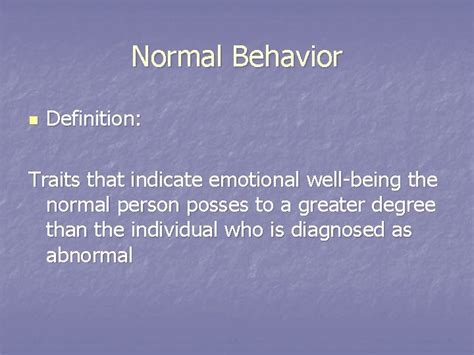 Abnormality What Is Abnormality Approaches To Defining Abnormal