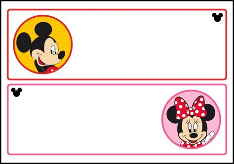 Disney Mickey Mouse Address Labels Mickey Mouse Clubhouse Birthday