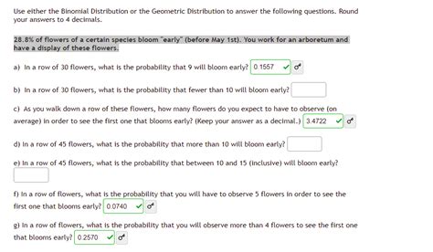 Solved Use Either The Binomial Distribution Or The Geometric