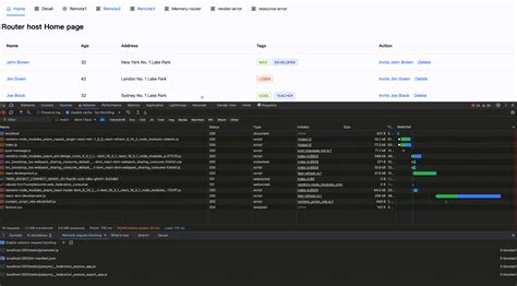 Remote Rendering Error Handle Solutions Module Federation