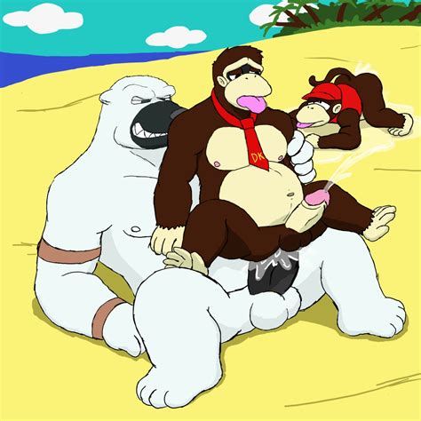 Rule Anal Anal Sex Anthro Bashmaster Cum Cum In Ass Cum While Penetrated Diddy Kong Donkey