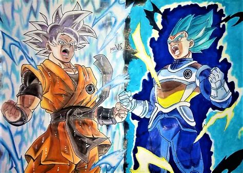 Goku Mui And Vegeta Ssjgssj Controled Berserker By Monig02 On Newgrounds
