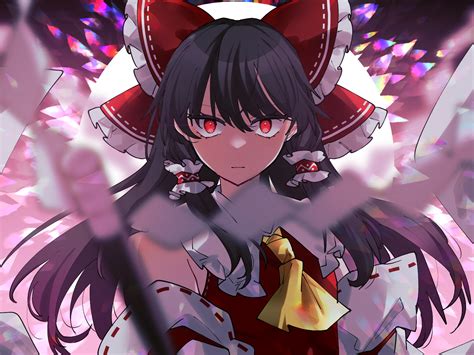 Hakurei Reimu Touhou Drawn By Mikomiko030751 Danbooru