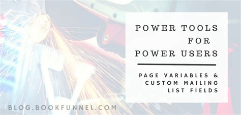 Announcing Page Variables And Custom Mailing List Fields Bookfunnel The Blog