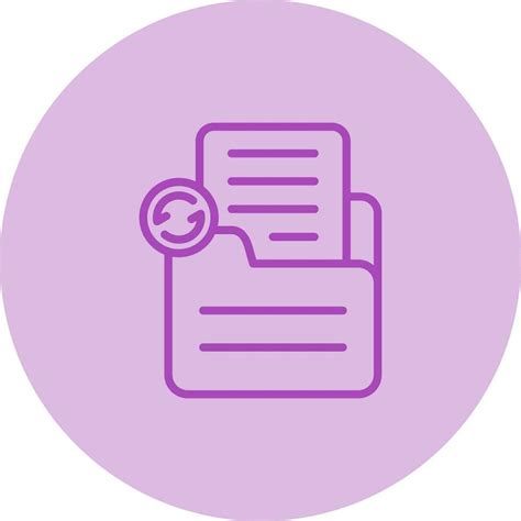 Document Sync Vector Icon 28113325 Vector Art At Vecteezy