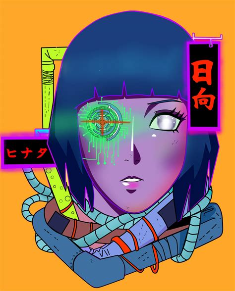 Hinata Cyberpunk Version By Julesroux On Deviantart
