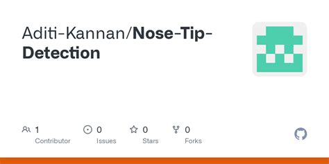 Github Aditi Kannannose Tip Detection