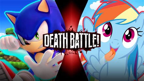 Sonic Vs Rainbow Dash By Jean70143 On Deviantart