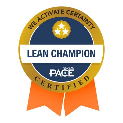 Lean Champion Credly