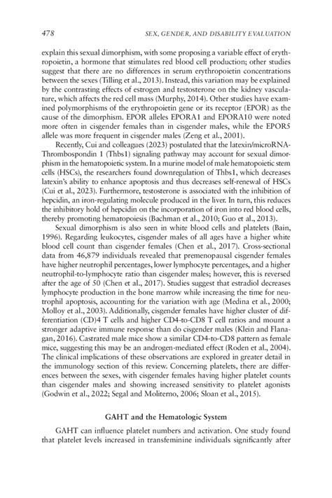 Appendix C Commissioned Paper Physiological Sex Differences And The