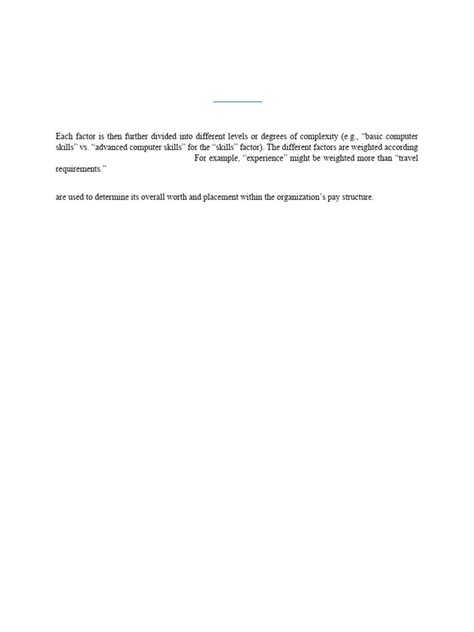 Point Factor Method Pdf