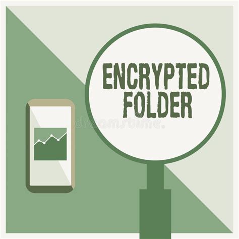 Encrypted Folder Stock Illustration Illustration Of Closing 14814543