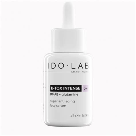 B Tox Intense Anti Aging Serum Ido Lab Capacity 30 Ml