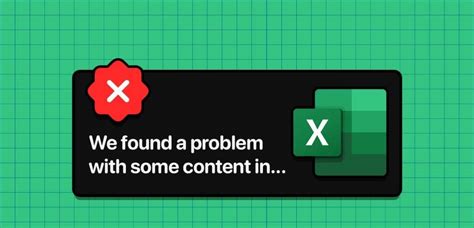 Microsoft Excel의 일부 콘텐츠에서 문제를 발견했습니다 오류에 대한 7가지 수정 방법 최고의 집