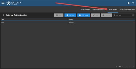 How Do I Configure Ldap User Authentication External Authentication Entuity